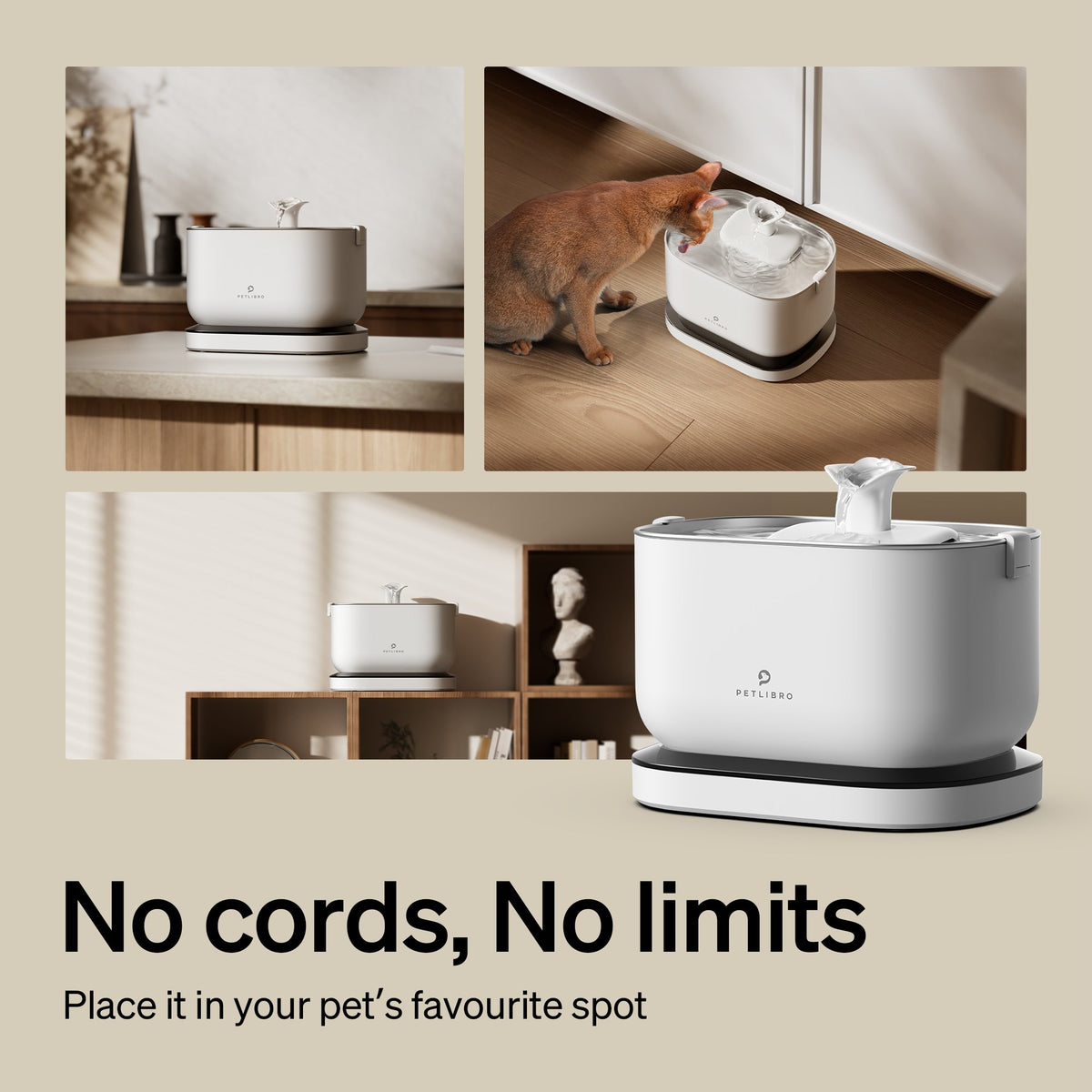 Petlibro Dockstream Cordless Fountain – PETLIBRO