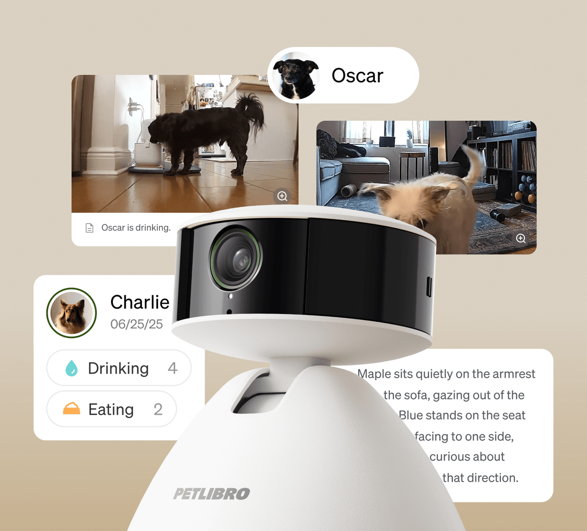 The Petlibro Scout Smart Camera knows your pets as well as you do